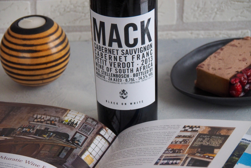 A wine to try | Muratie Estate Cuvée Mack Black on White – Carrots and ...