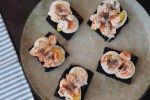 Black Polenta Crostini – Carrots and Tigers