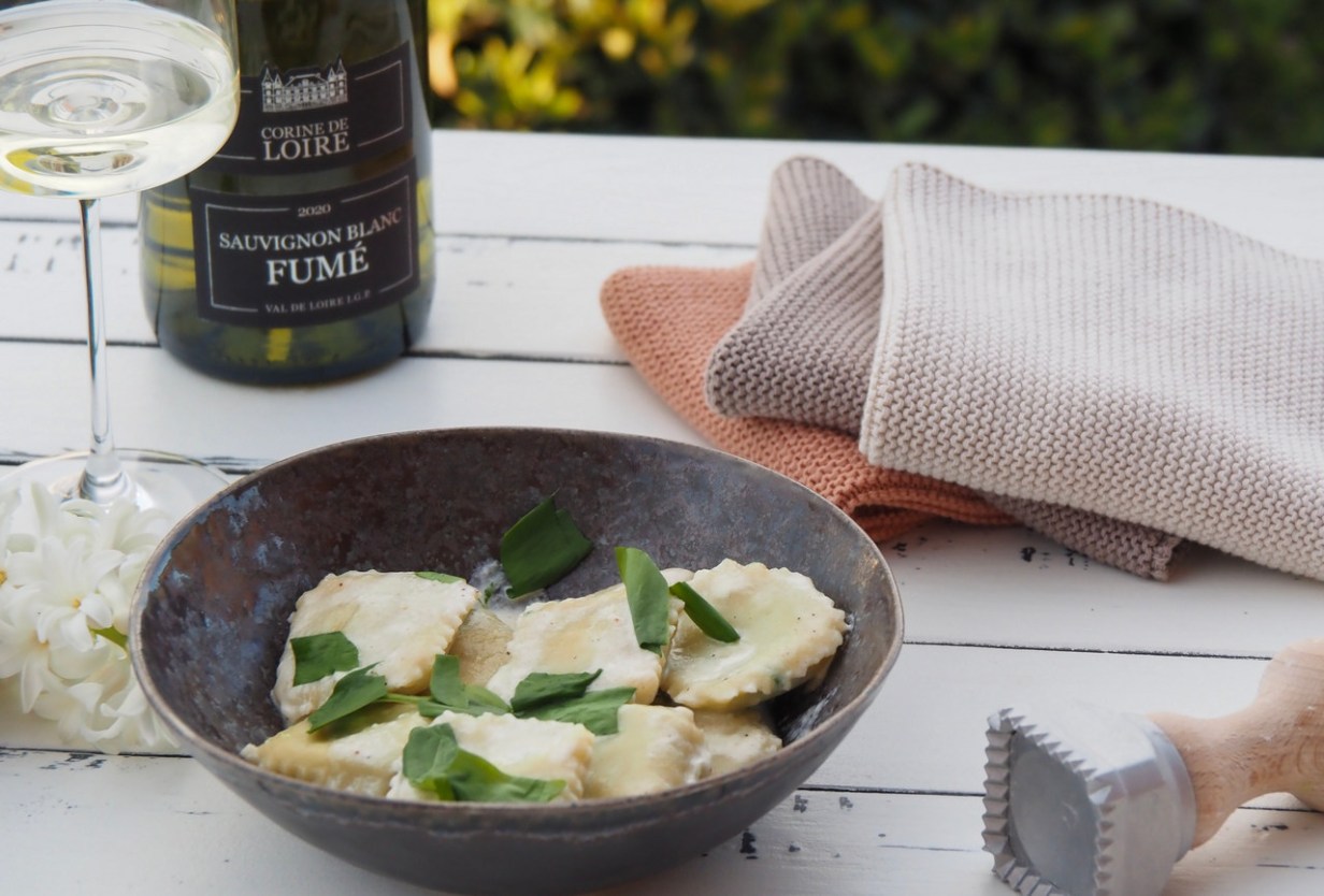 Wild Garlic Ravioli - Pasta That Tastes Like Spring