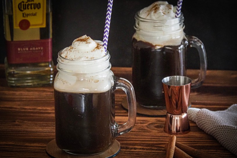 A perfect boozy hot coffee cocktail for the colder days ahead