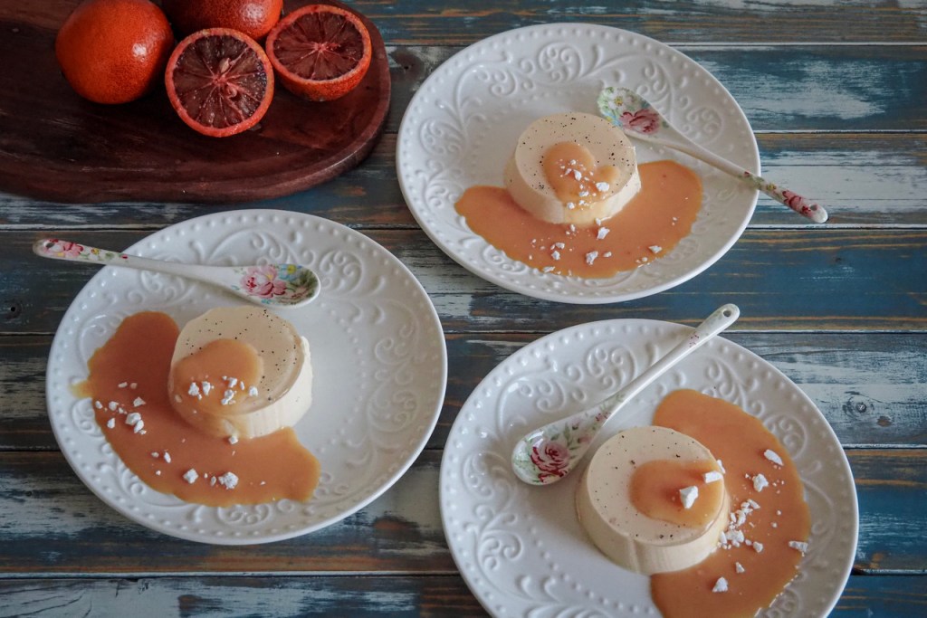 Blood Orange Panna Cotta - The Ultimate Quick and Easy Winter Dessert